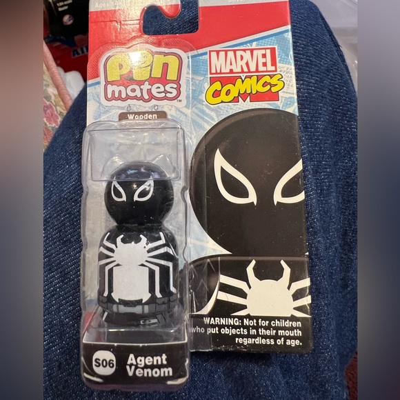 Marvel | Other | Pin Mates Agent Venom Wooden Collectible From Marvel ...